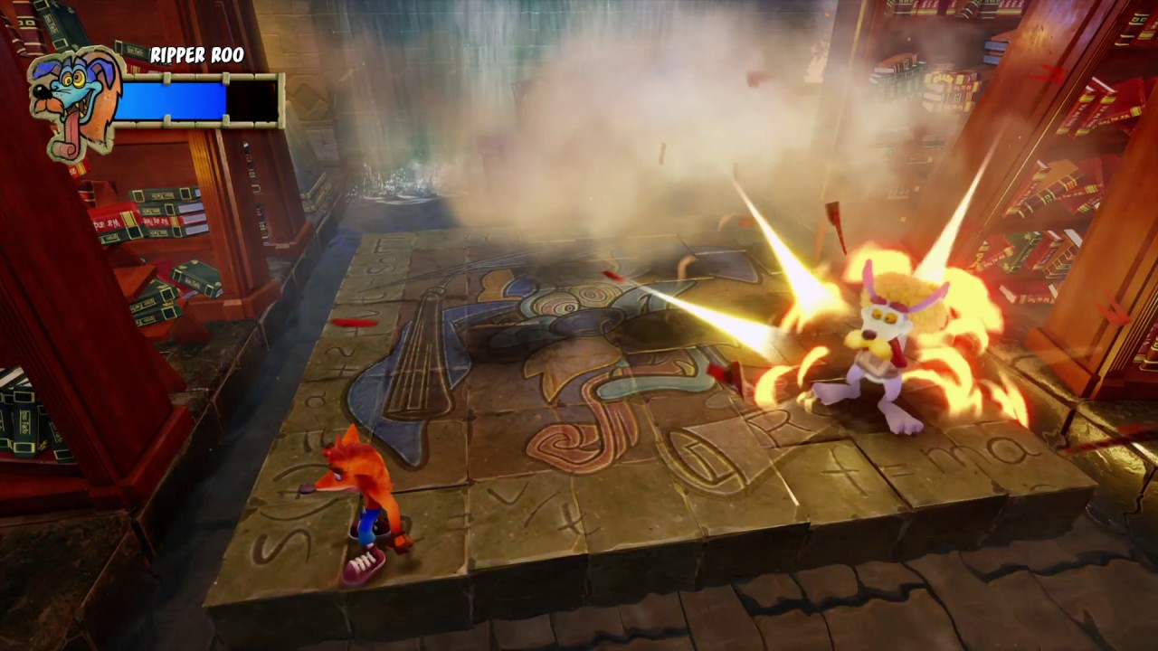 Crash Bandicoot N. Sane Trilogy RIPPER ROO BOSS Crash Bandicoot 2 ...