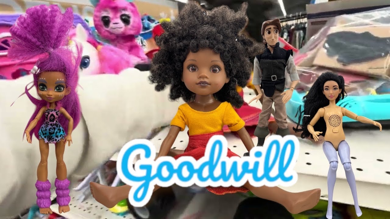 GOODWILL Toy hunting Barbie,lol, cave club and more ️January 16, 2025 ...