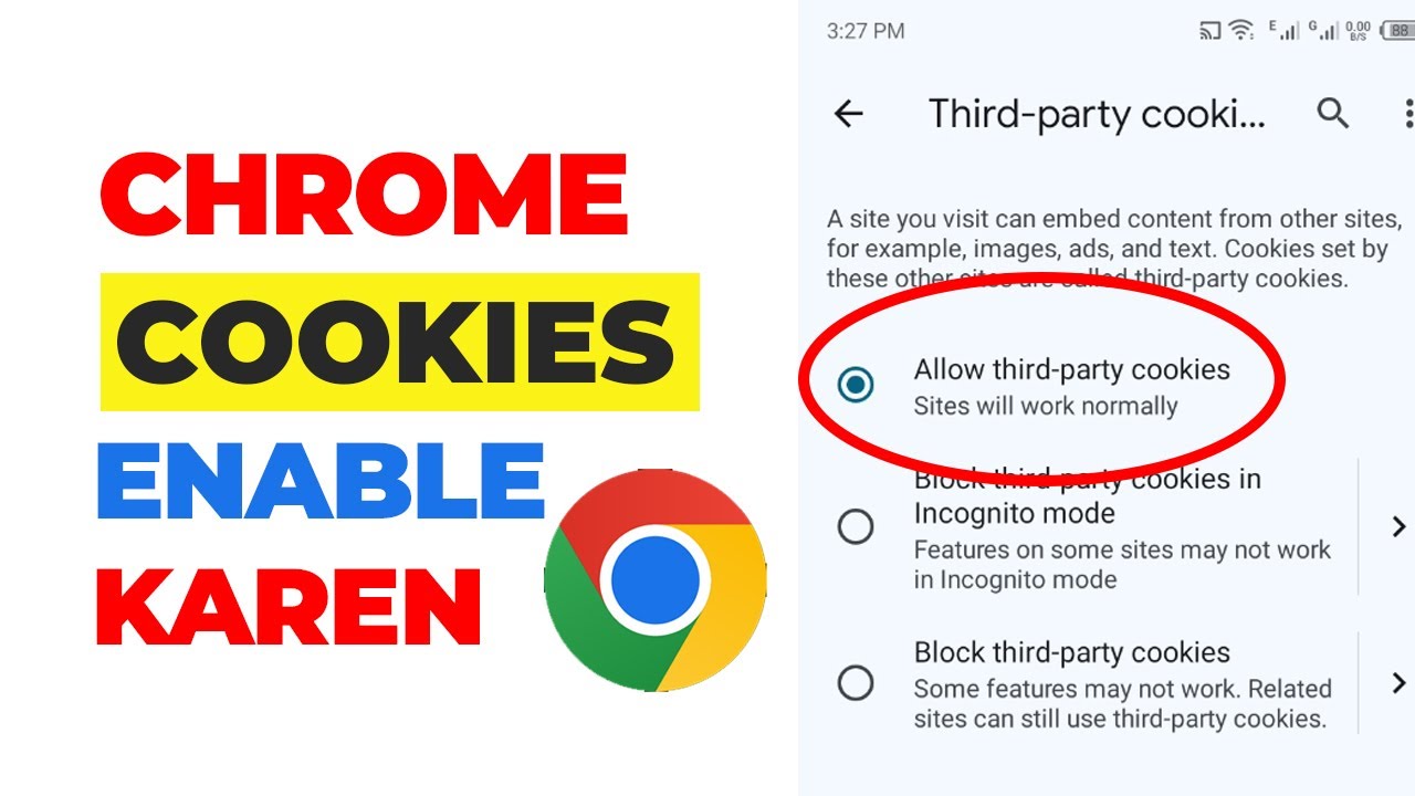 Chrome Me Cookies Enable Kaise | How To Enable Cookies On Google Chrome ...