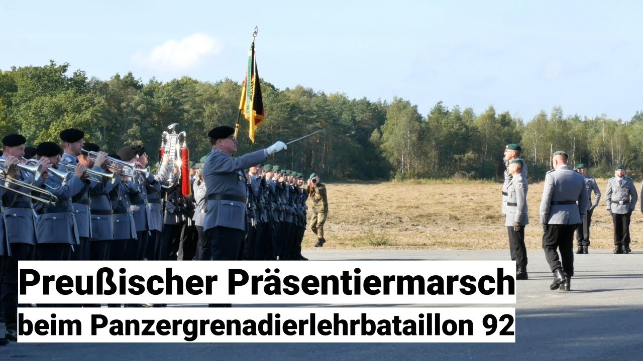Ein letztes Abschreiten der Front L92 durch OTL Woyth Sanchez ...