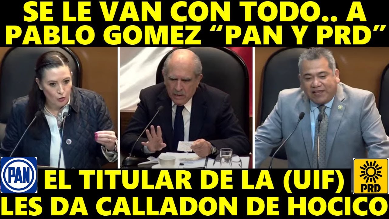 No Esperaba Esto Pan Y Prd Tratan De Acorralar A Pablo Gómez Titular