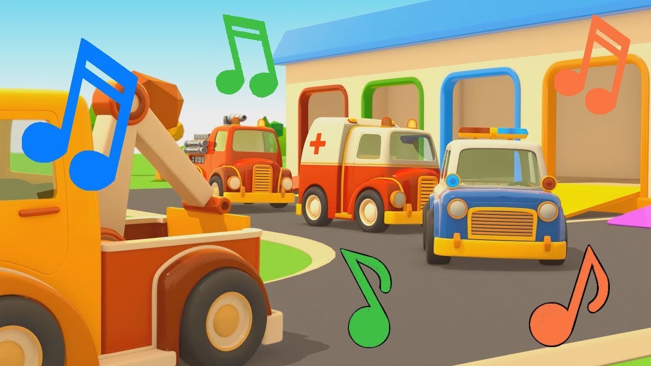 Canzoni per bambini: Sigla di Helper Cars - Camioncini e macchinine per ...