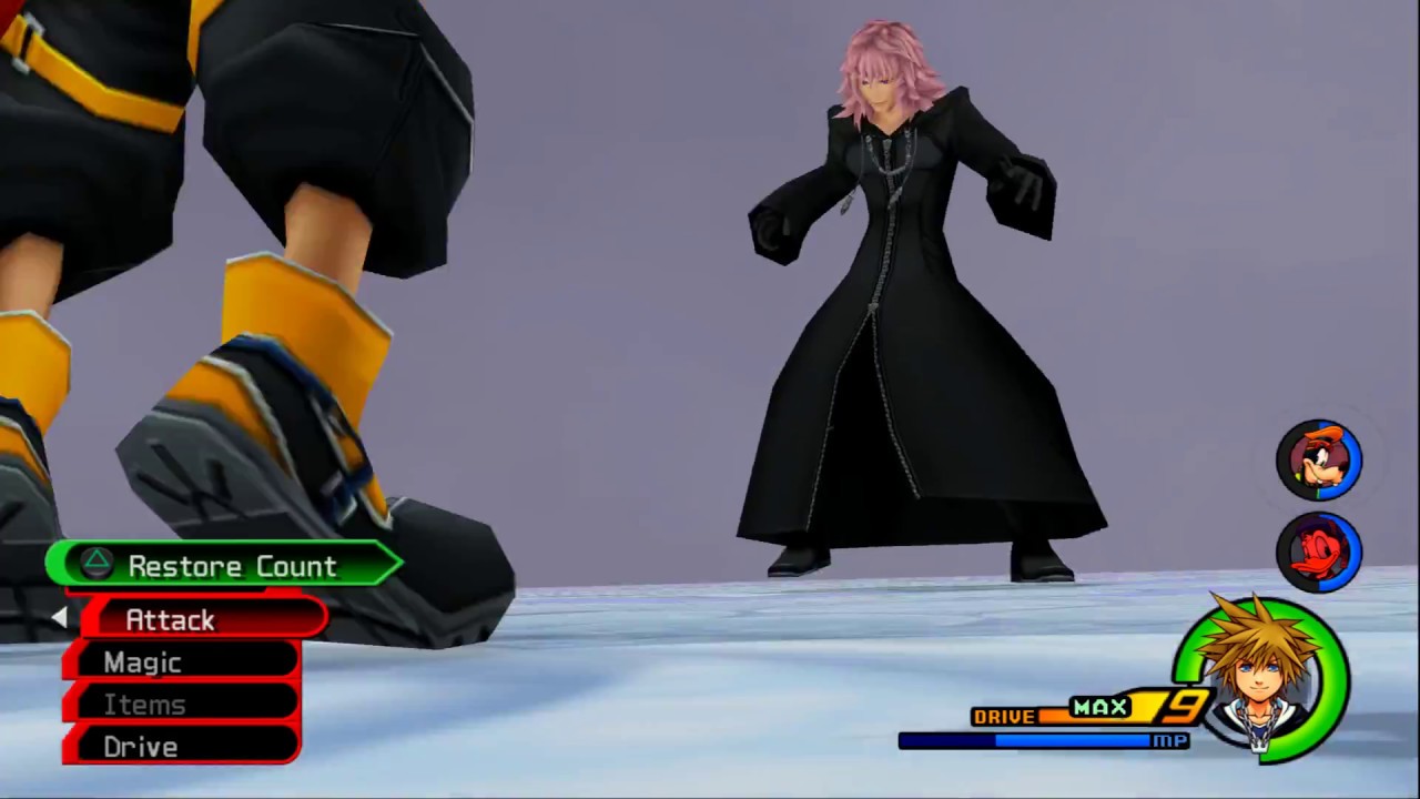 Kingdom Hearts II Final Mix - Marluxia Data (Level 1 CM) - YouTube