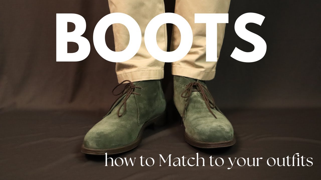 How to Style your Boots | Match your Boots to your outfit - YouTube