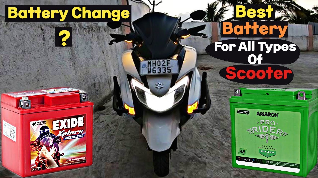 Burgman 125 Ki Battery Change? Par Hua kuch aisa.. - YouTube