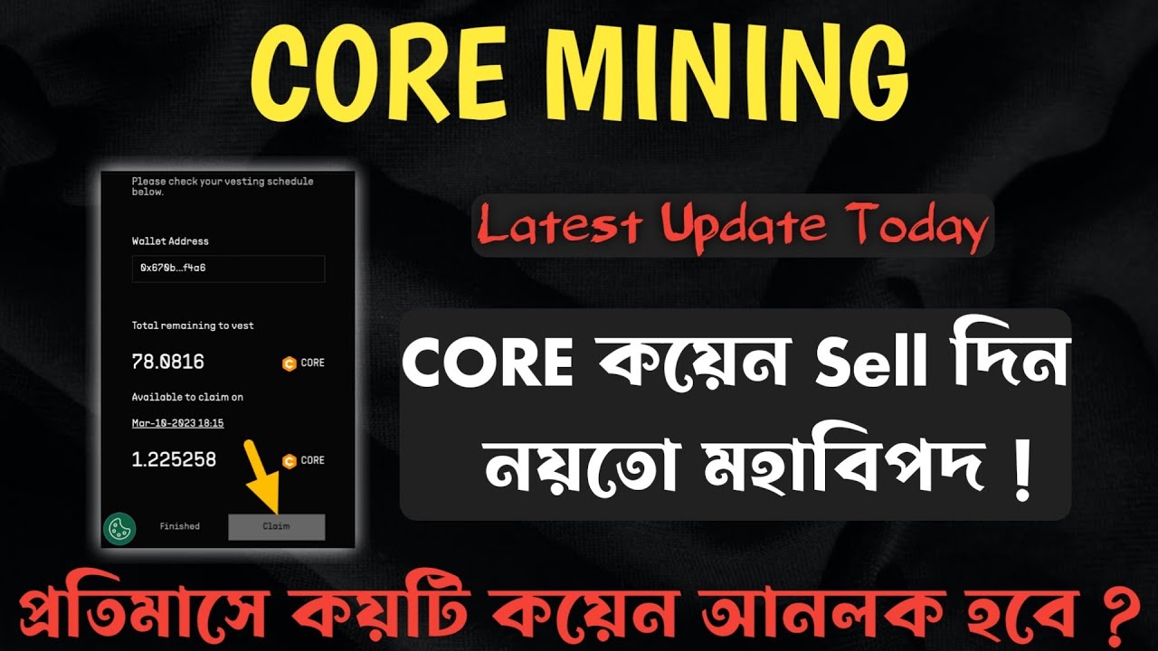 Core Mining App Latest Update Today Satoshi Core Mining Update News