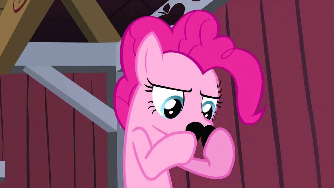 "I'll wear this moustache!" - Pinkie Pie - YouTube