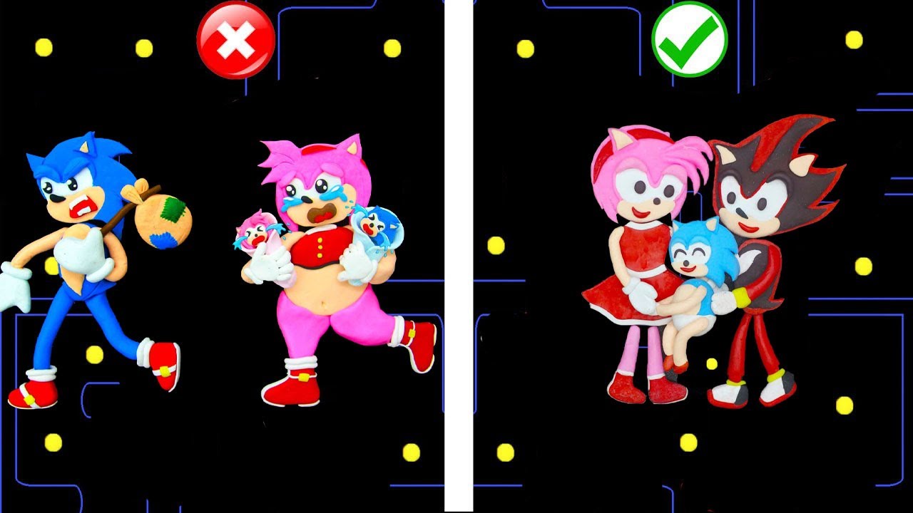 POOR SONIC LIFE POOR Family vs RICH Family Sad Story in Sonic The ...