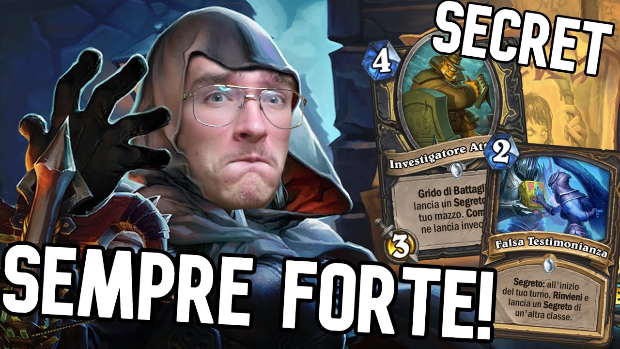 SEMPRE FORTE IL LADRO! Belli sti SEGRETI! Secret Rogue • Hearthstone ...