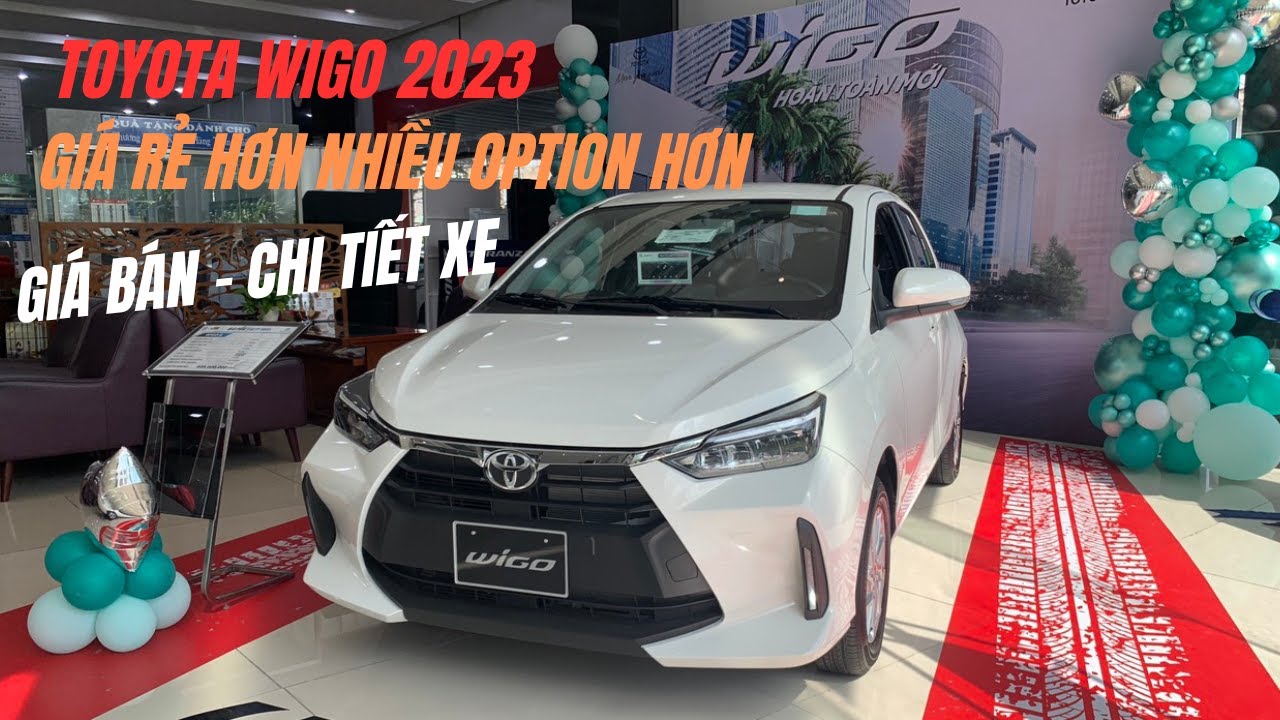 Toyota Wigo 2023 | Chi Tiết Xe Wigo 2023 Số Tự Động | Giá Lăn Bánh ...