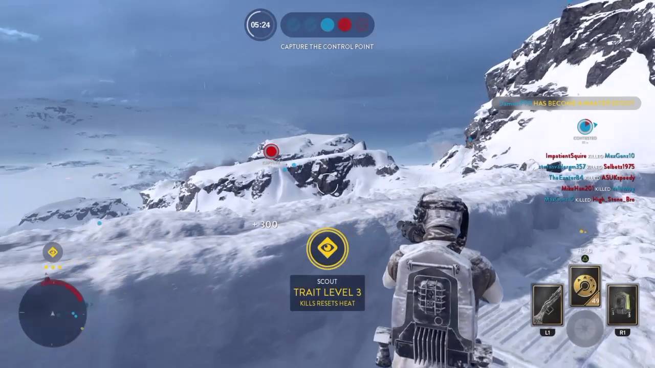 T-21B Long Range Sniping | Star Wars Battlefront - YouTube