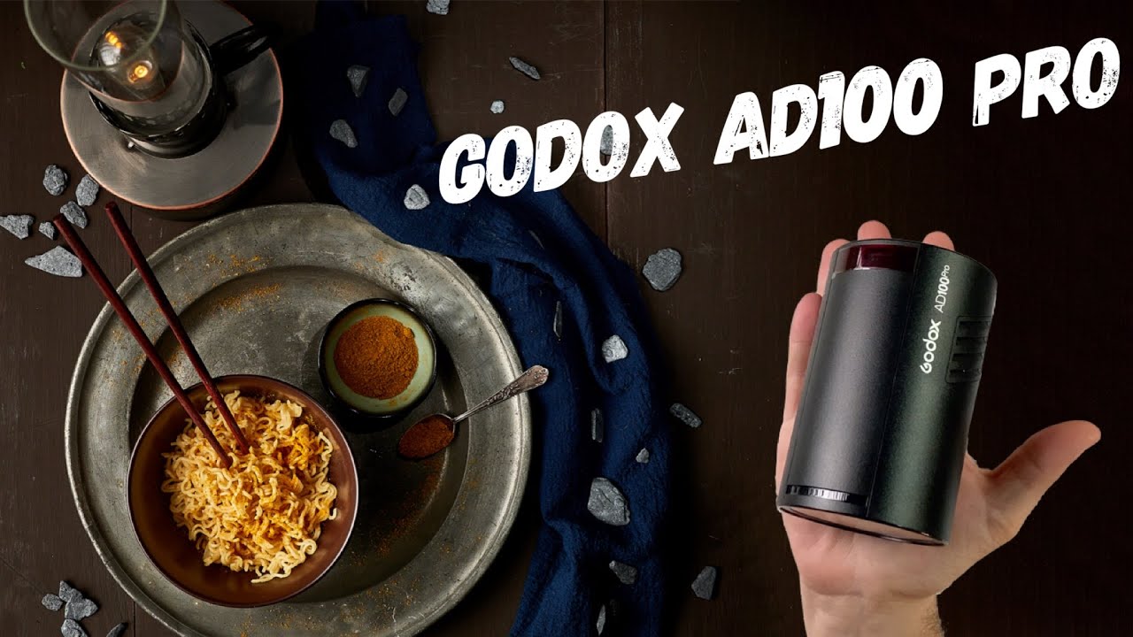 Godox AD100 PRO -¿FLASH PEQUEÑITO?- - YouTube