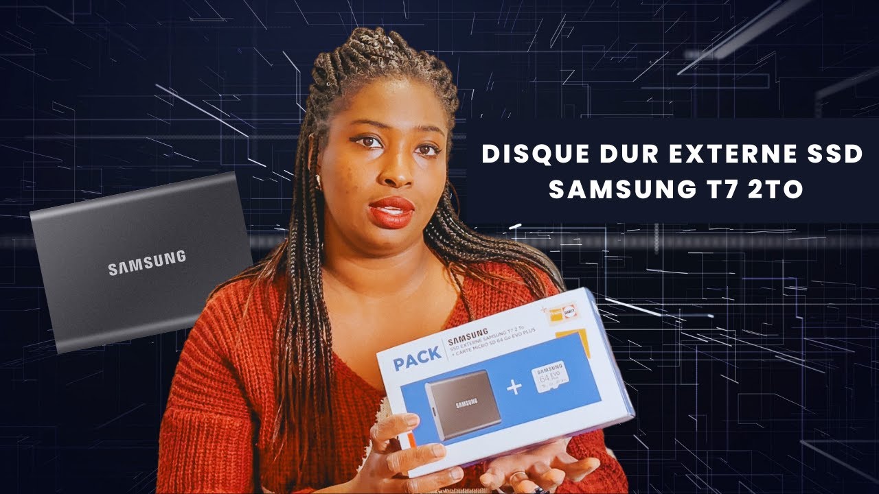 📦 UNBOXING : DISQUE DUR EXTERNE SSD SAMSUNG T7 2TO – UNE SOLUTION POUR MON STOCKAGE VIDÉO ...