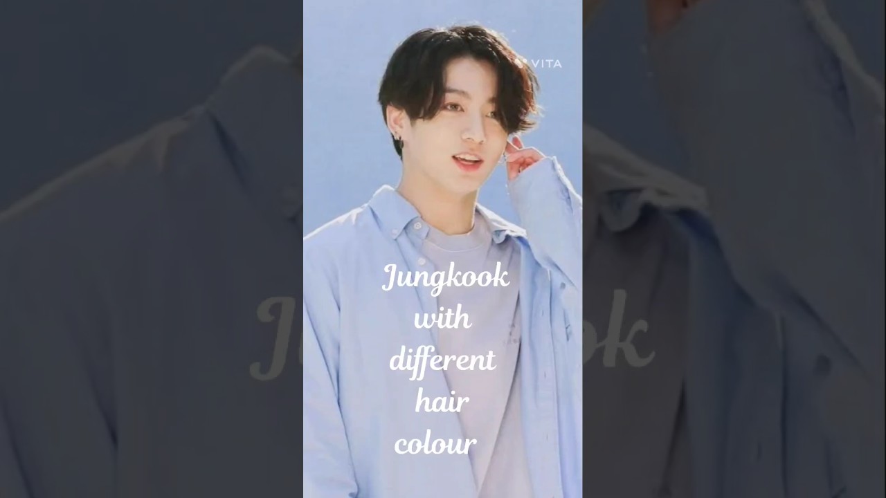 jk with different hair colour #bts #colors #shorts #k-pop with BTS ...