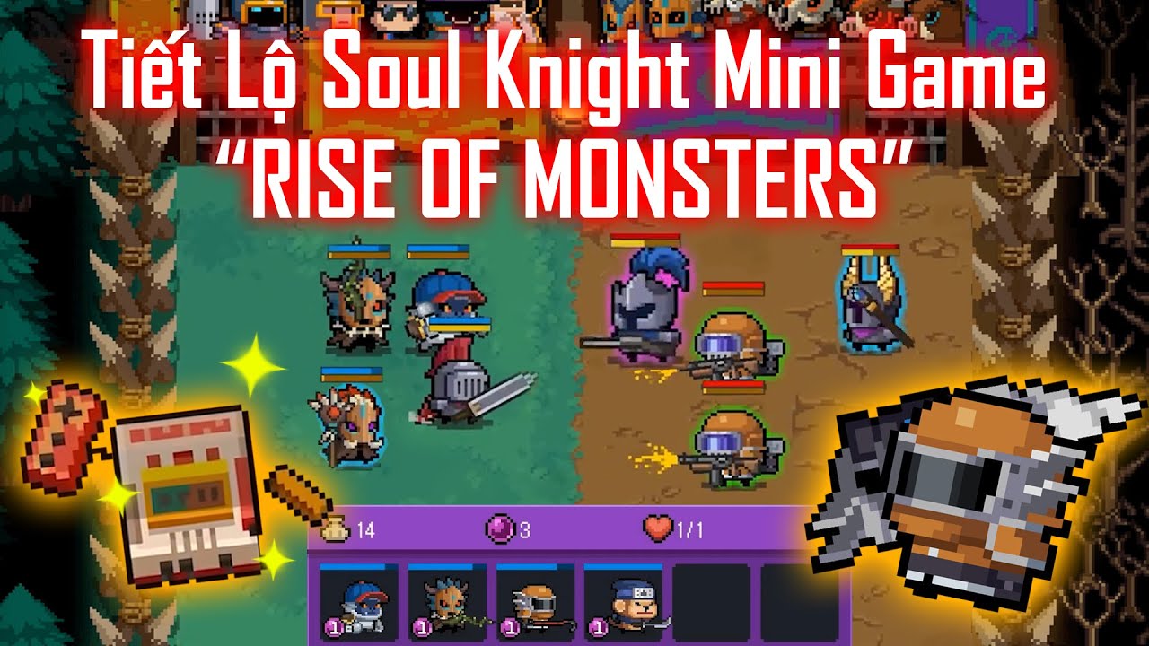 New Mini Game Revealed "Rise of Monster"! | Soul Knight 5.4.0 - YouTube