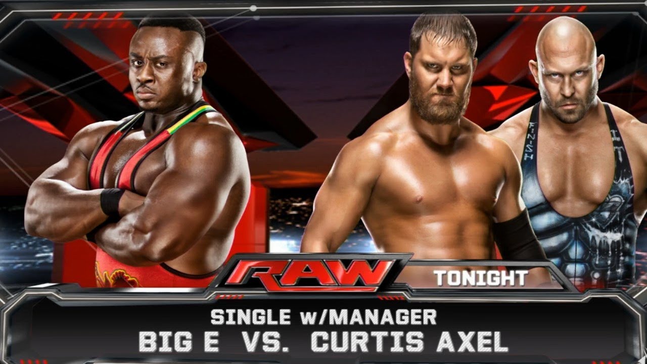 RAW | Big E. Langston vs. Curtis Axel (w/ Ryback) - YouTube