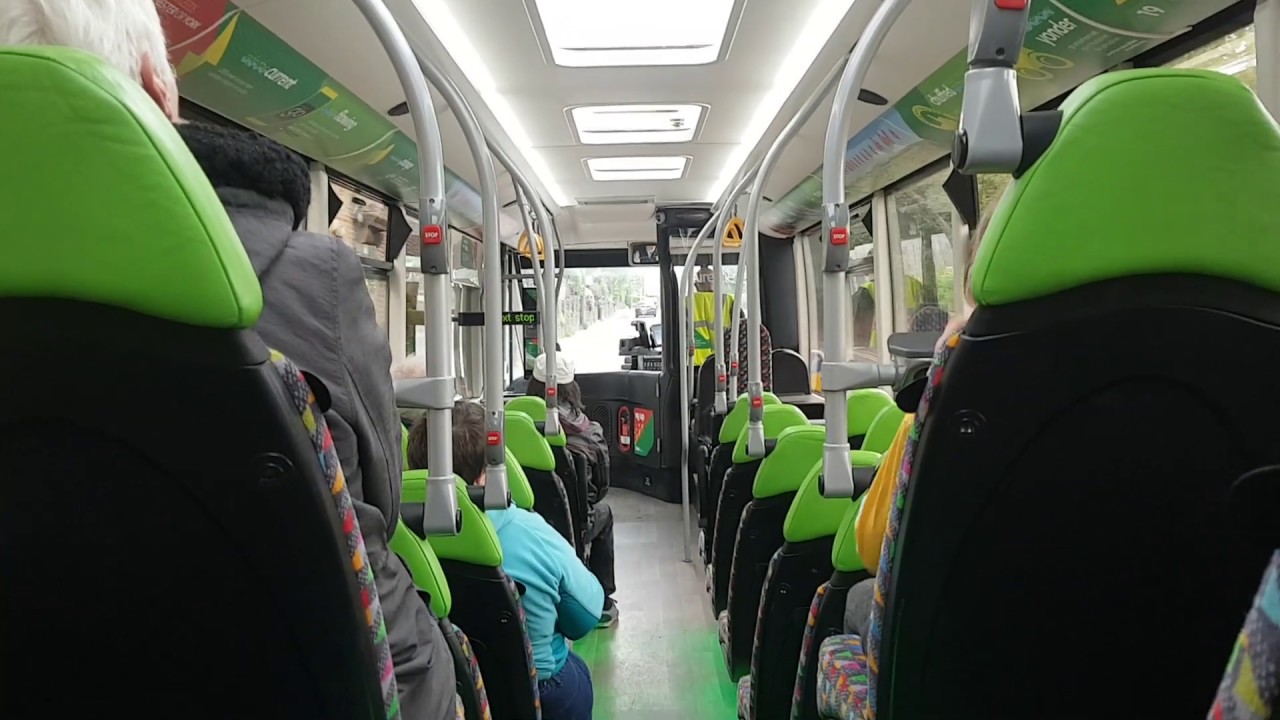 *Knackered* Transdev Keighley Optare Versa V1100 274 (YJ67 FZB) Route ...