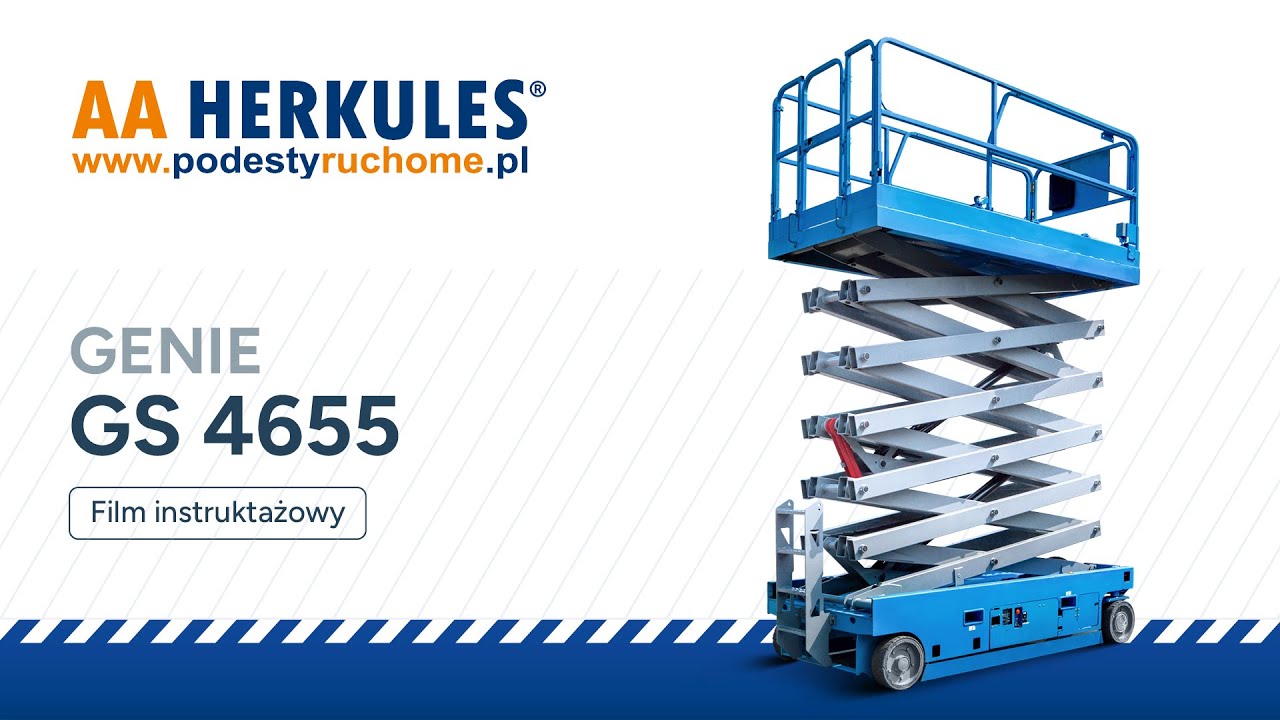 Genie GS 4655 - Film instruktażowy | AA HERKULES - YouTube