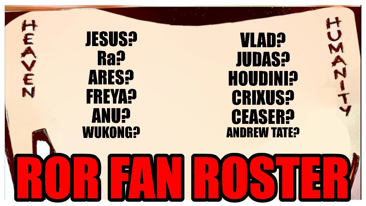 Record of Ragnarok Community Fan Roster Stream - YouTube