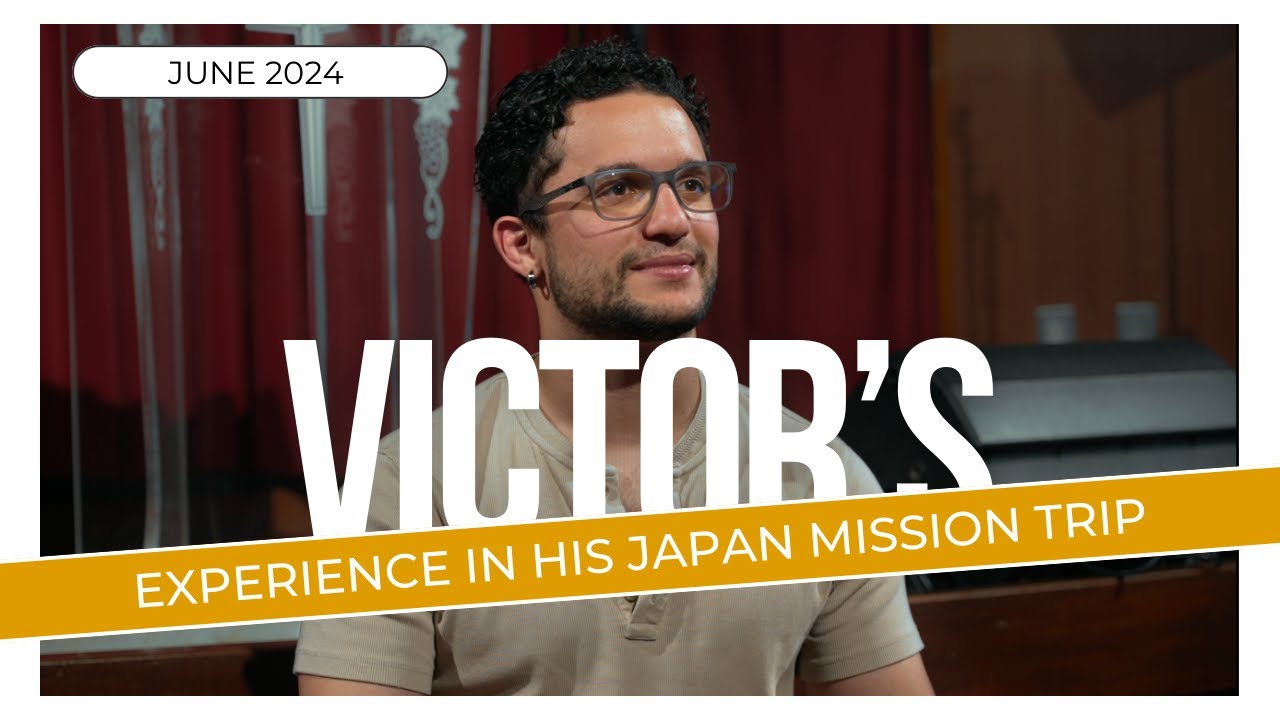 Victor's Experience in his Japan Mission Trip - YouTube