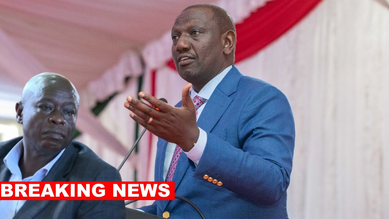 Listen to President Ruto powerful speech today amid DP Gachagua's ...