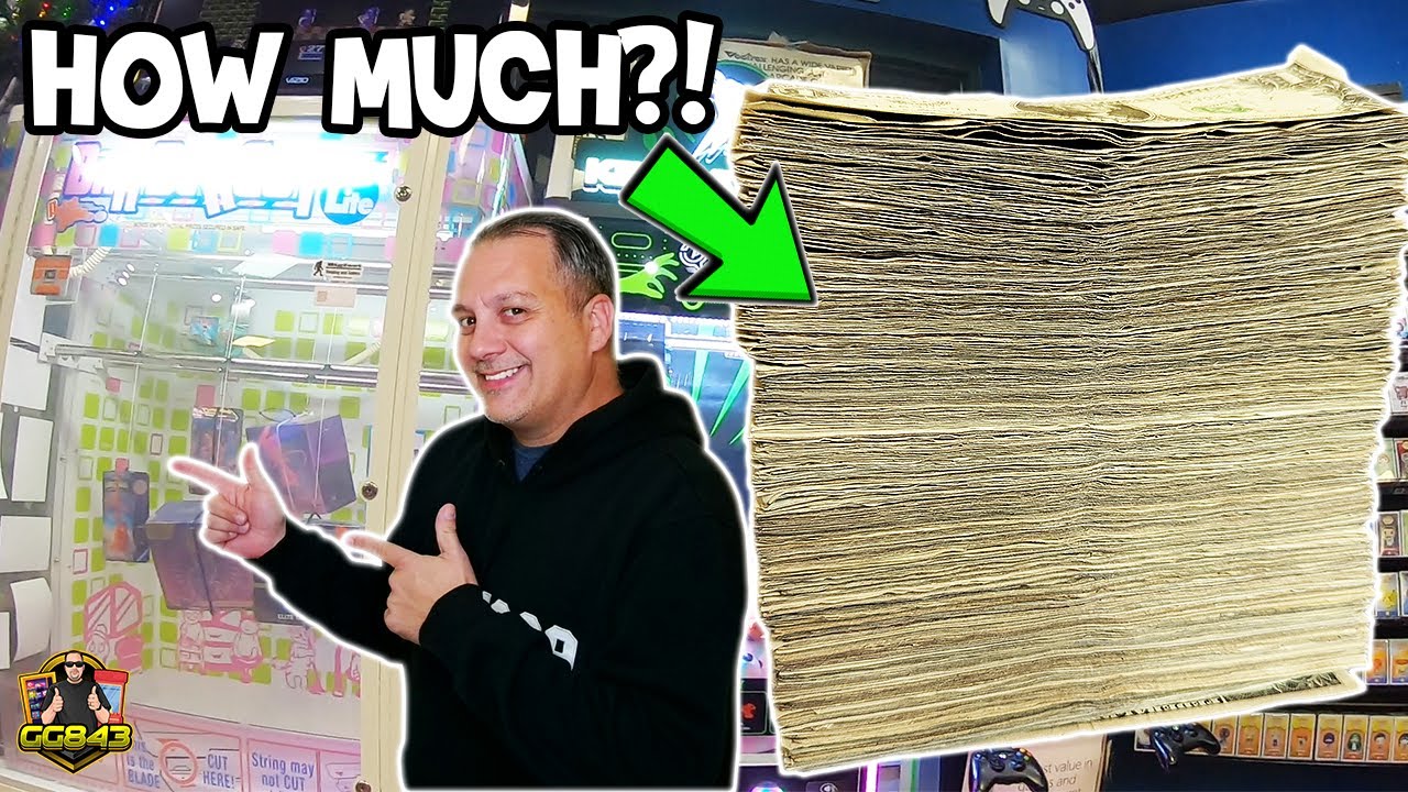 Our BIGGEST Claw Machine MONEY Collection Yet! 🕹️💰 - YouTube