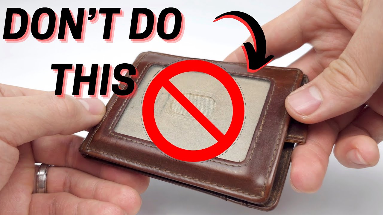 It's Been Six Years Since I Cleaned My Leather Wallet | How To Clean ...