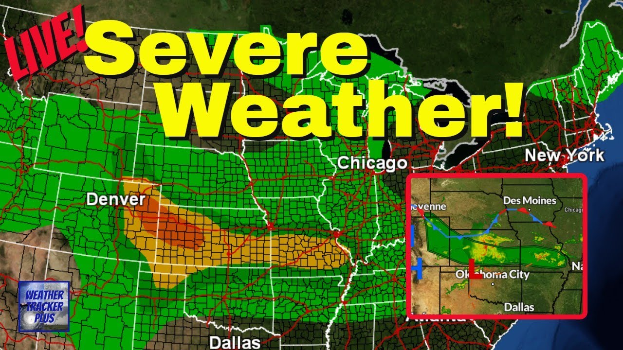 🔴 LIVE: 60 MPH Winds! Severe Weather Coverage! 6-9-24 - YouTube