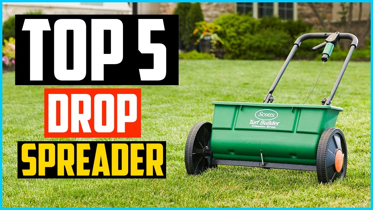 Top 5 Best Drop Spreader in Reviews for Gardening - YouTube