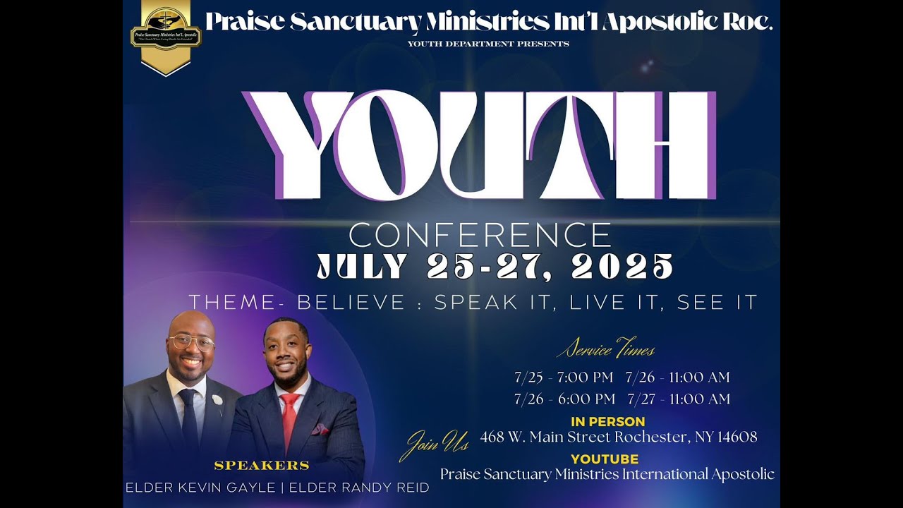 PSMIA | Youth Conference 2025 Friday Night ~ What Is In A Word? Pastor ...