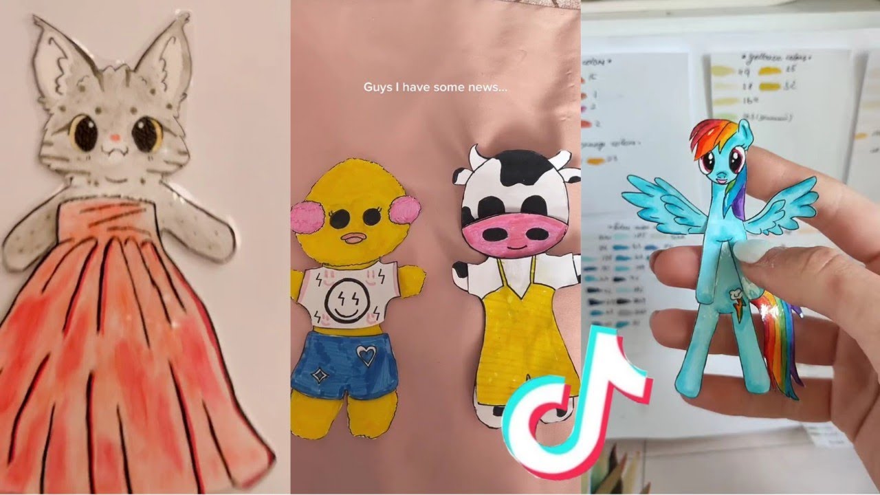 Paper Animals 💎 DIY TikTok Compilation #16 - YouTube