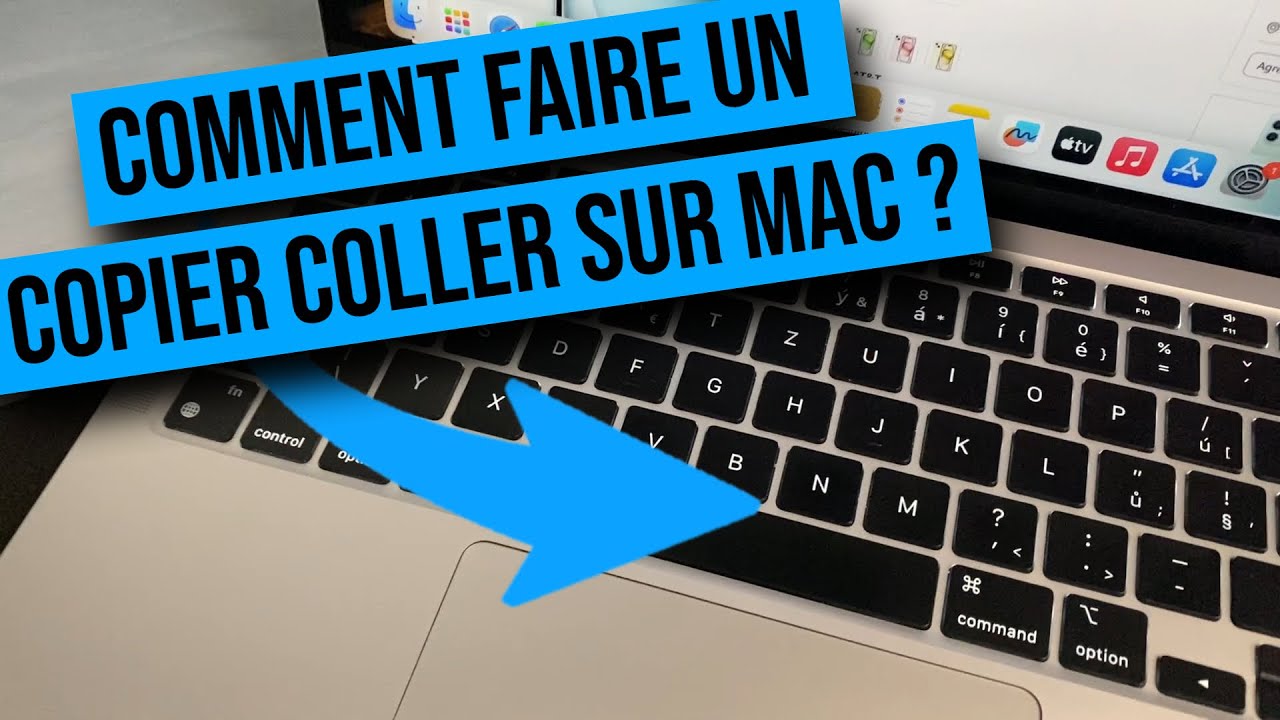Comment faire un copier coller sur Mac - copier-coller Macbook - YouTube