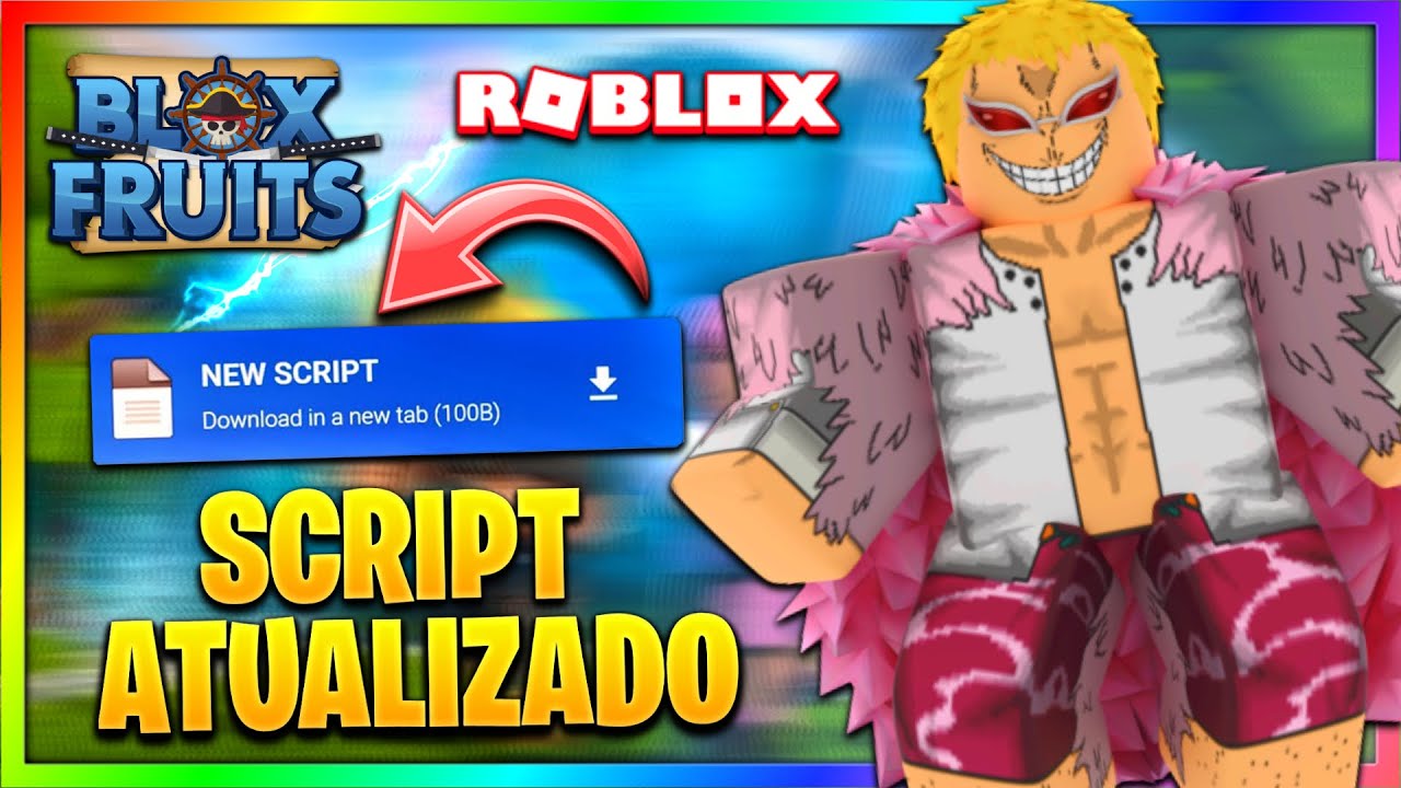 SAIU AGORA!!😱SCRIPT e EXECUTOR PARA ROBLOX BLOX FRUITS - AUTO FARM ...