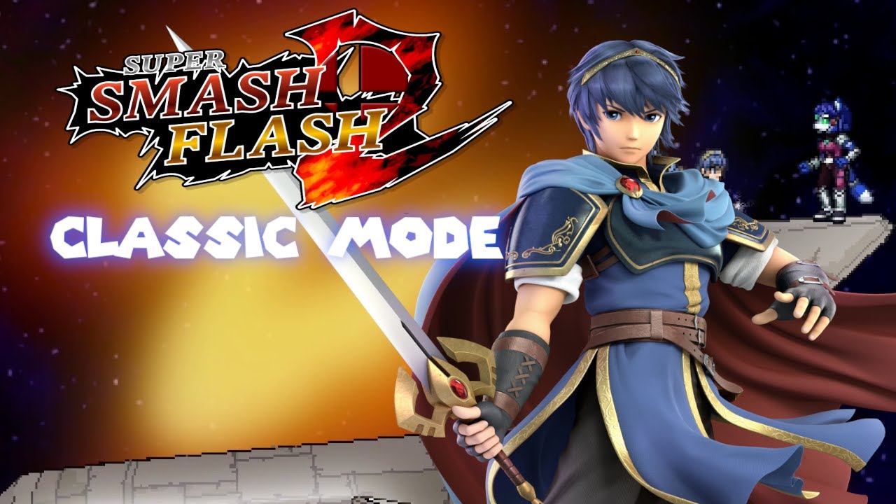 Super Smash Flash 2 Classic Mode - Marth - YouTube