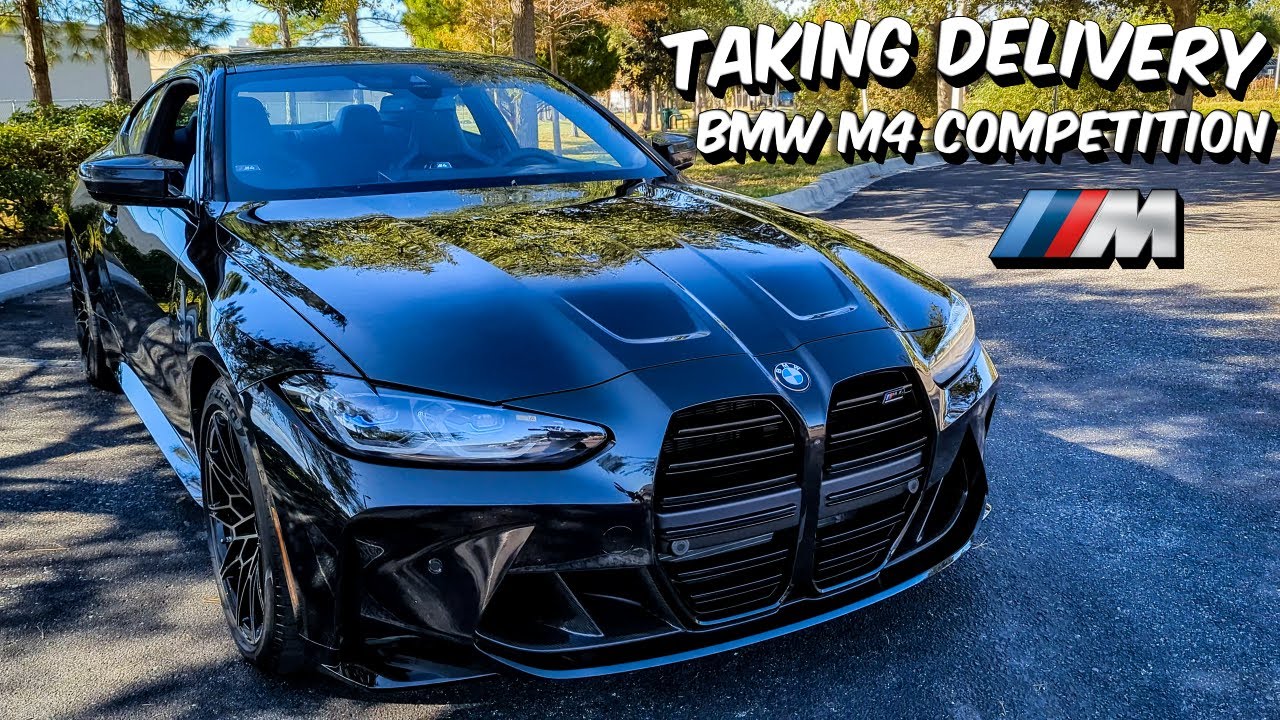 TAKING DELIVERY OF A BRAND NEW BMW M4 COMPETITION! - YouTube