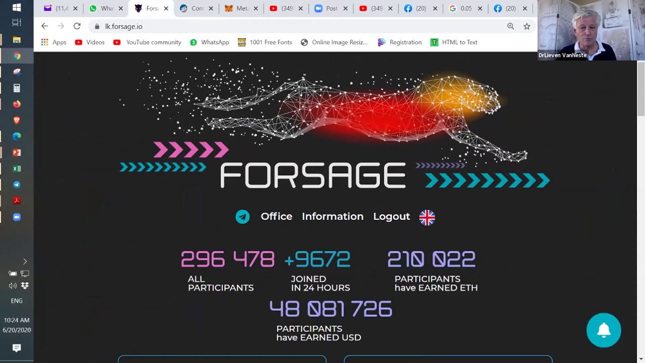 My First (TEST) ZOOM WEBINAR on FORSAGE ELITE #forsage - YouTube