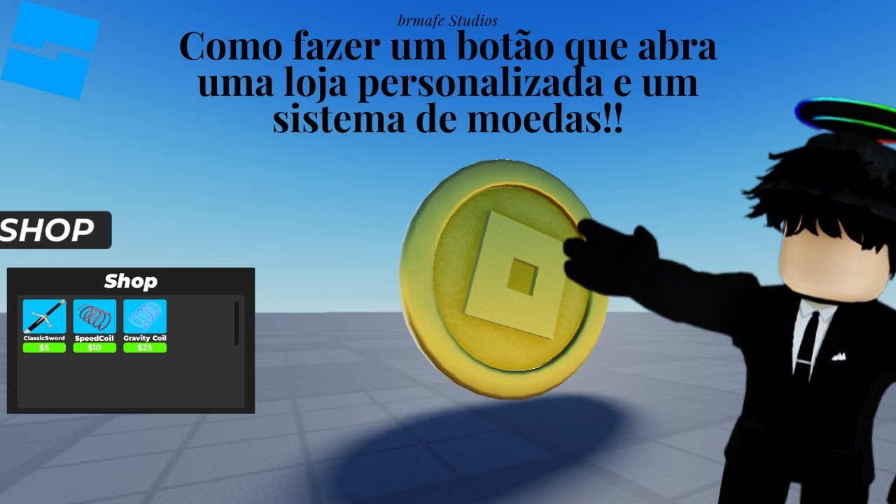 Como fazer um botão que abra uma loja personalizada e um sistema de ...