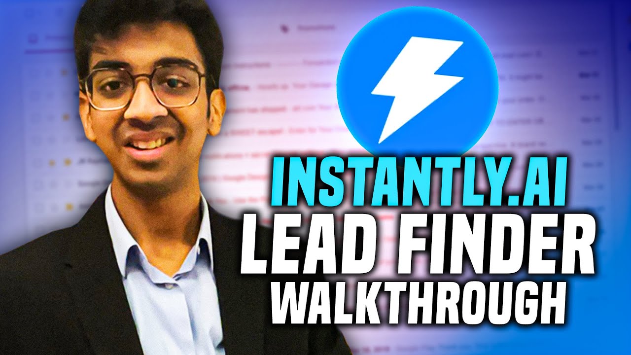 How To Use Instantly.ai Lead Finder | Walkthrough 2023 - YouTube