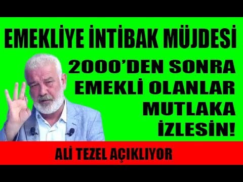 Ali Tezel intibak yasası zammı için son durumu açıkladı!