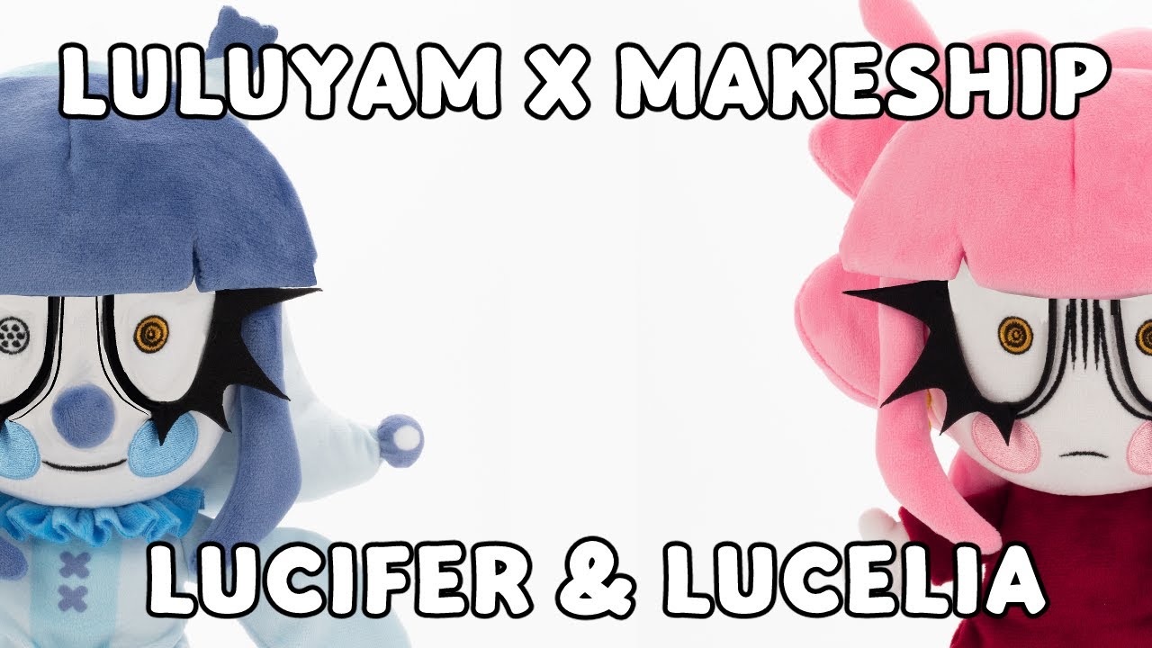 Lucifer and Lucelia plush by LuLuYam and Makeship - YouTube