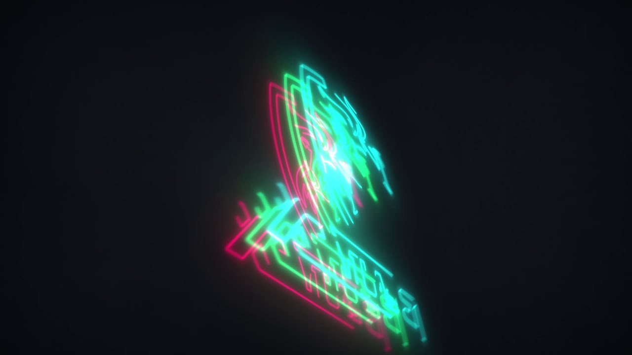 Neon Color Logo Intro Animation - YouTube