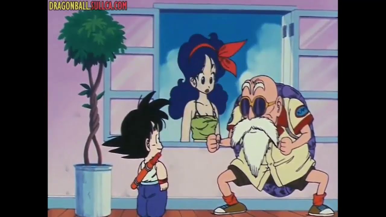 Roshi ve a Lunch | Dragon ball - YouTube