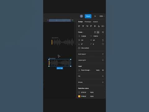 UX/UI Components Tutorial 4 - How to make Slick Waveform Visualizer in Figma - YouTube