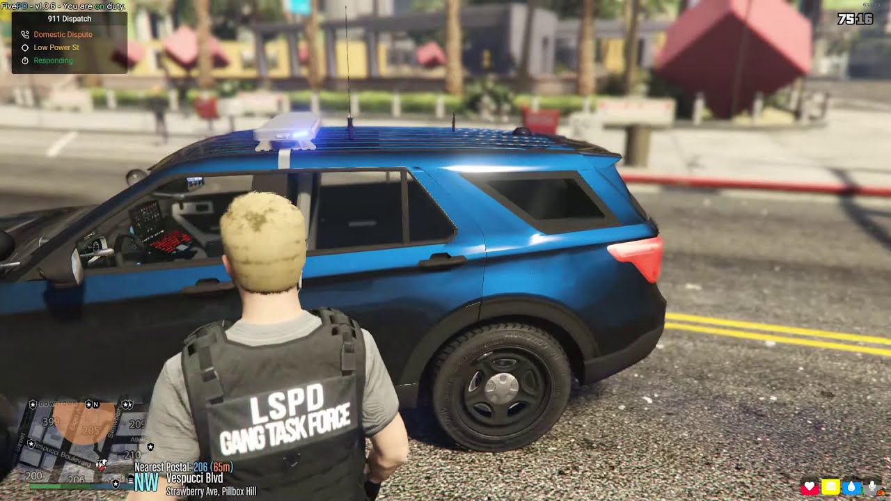 AGDPS Live - LSPD Task Force - Traffic Enforcement with 6 Omega 04 ...
