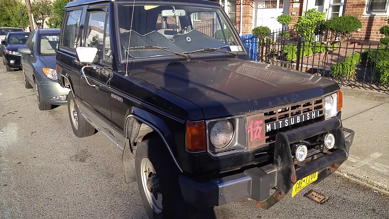 1984 Mitsubishi Montero - YouTube