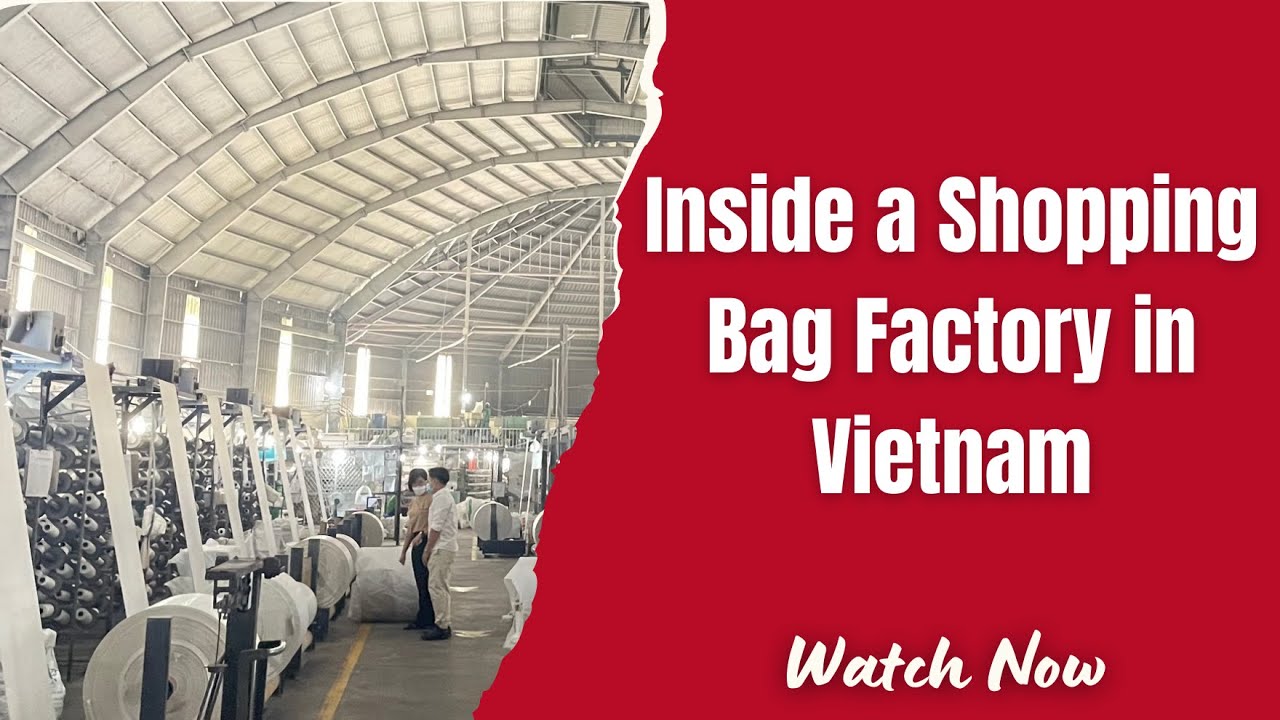 Inside a Shopping Bag Factory in Vietnam | VIETNAM B2B - YouTube