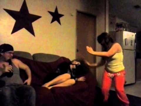 Drunk birthday lap dance.