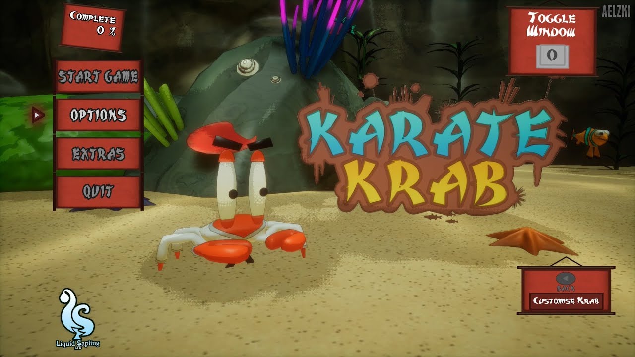 Karate Krab - Karate Krab In Space - Gameplay (PC Game) HD 1080p 60FPS ...