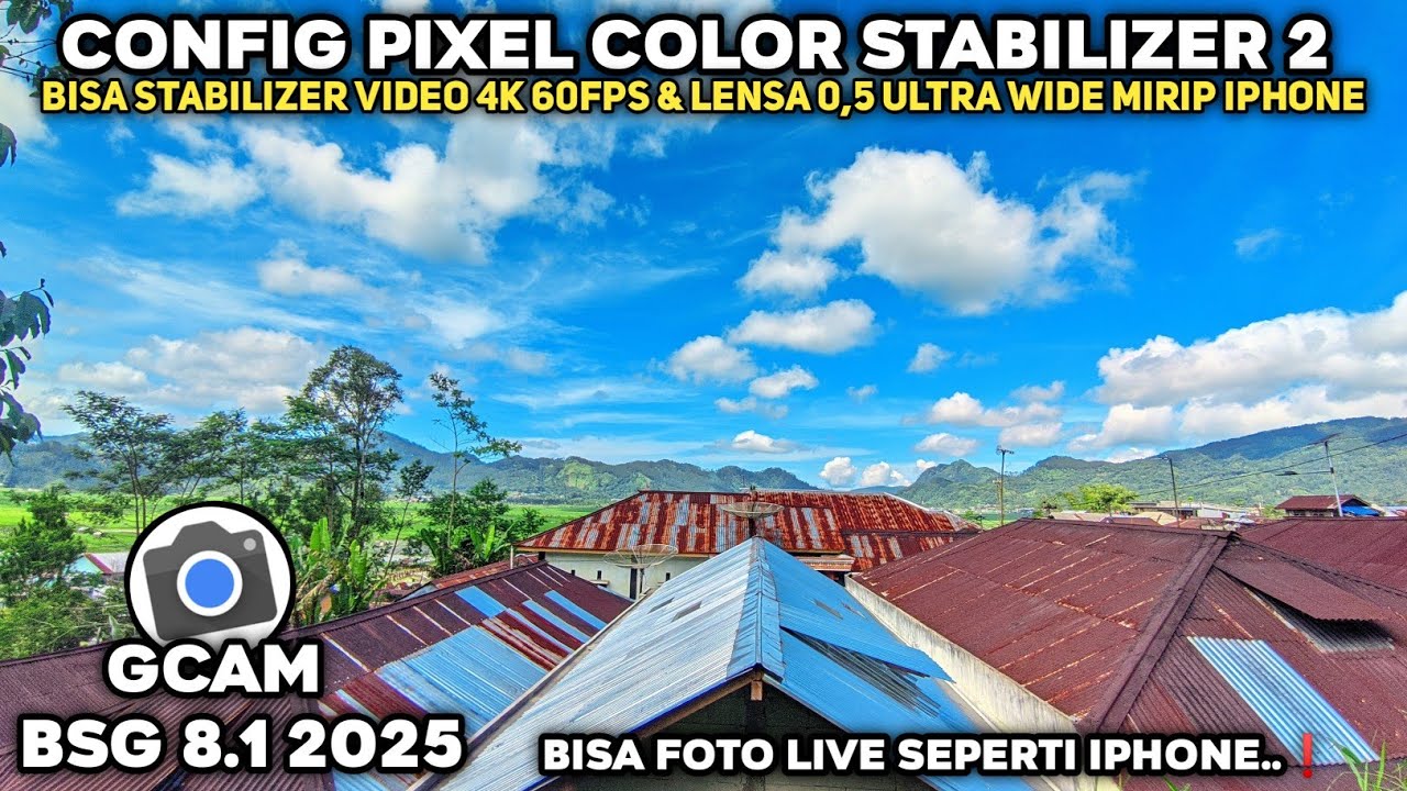 KAMERA ANDROID BISA FOTO LIVE& 0,5🔥TERBARU CONFIG PIXEL COLOR ...