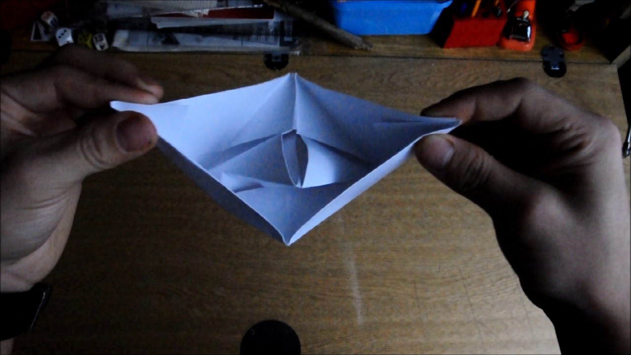 origami#2"Jak zrobić łódkę origami?" - YouTube